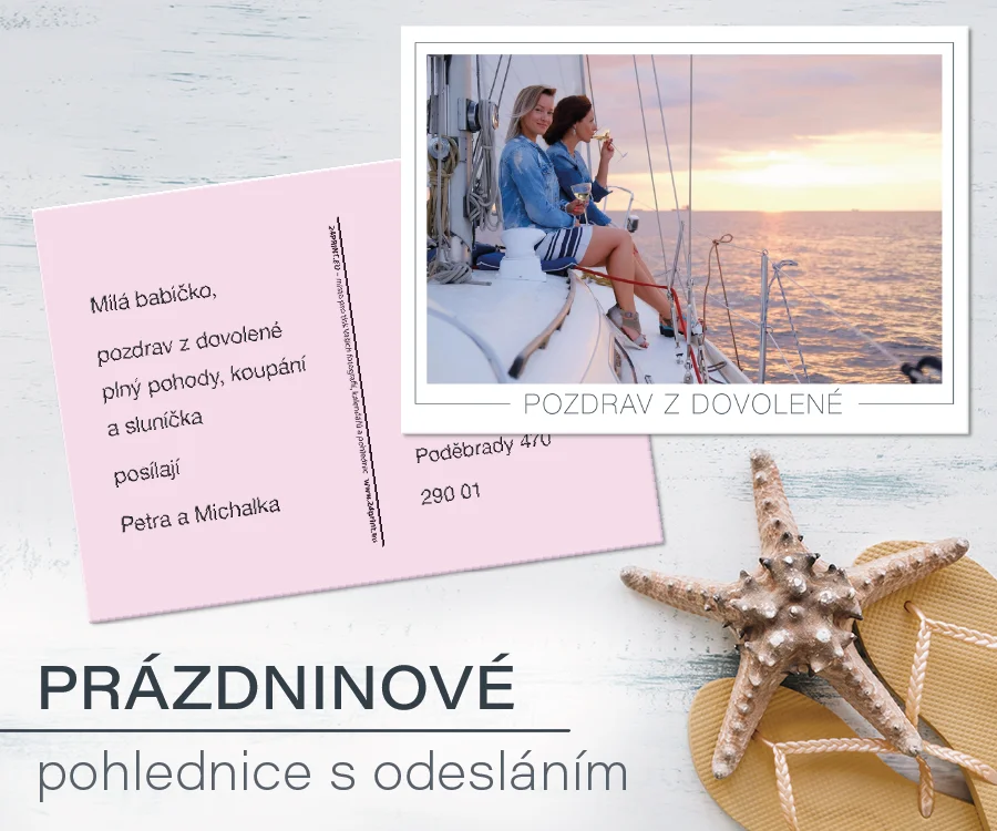 Tisk a výroba pohlednic s vlastní fotkou | 24print.eu
